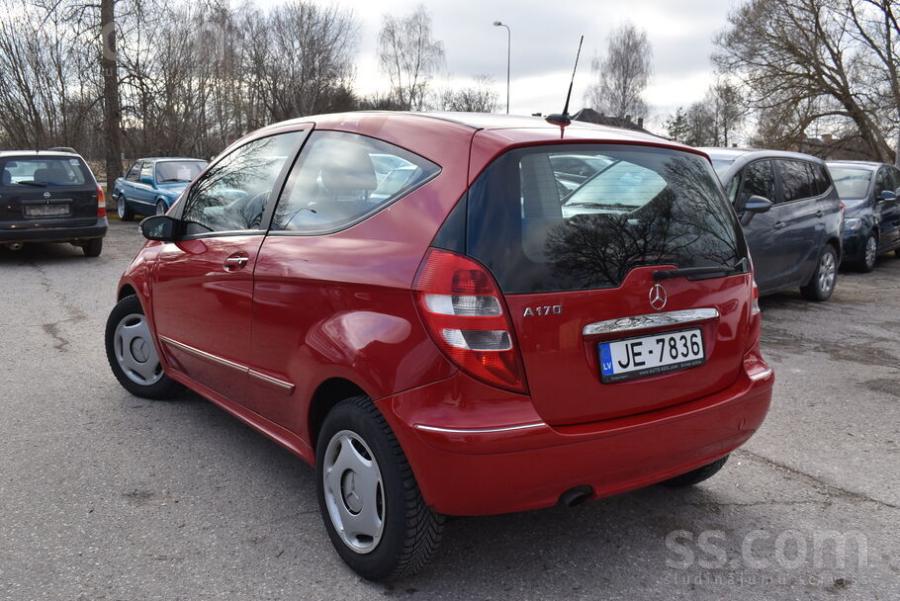 Sarkans Mercedes-Benz A 170 2006 Kuldīga, ar dzinēja tilpumu 1.70 L un nobraukumu 0 tūkst. km par 1350 €, foto 4 vietnē AUTOMOTO.COM.LV