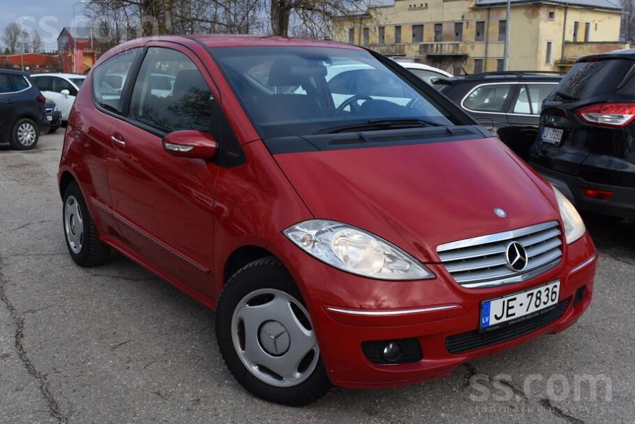 Sarkans Mercedes-Benz A 170 2006 Kuldīga, ar dzinēja tilpumu 1.70 L un nobraukumu 0 tūkst. km par 1350 €, foto 5 vietnē AUTOMOTO.COM.LV
