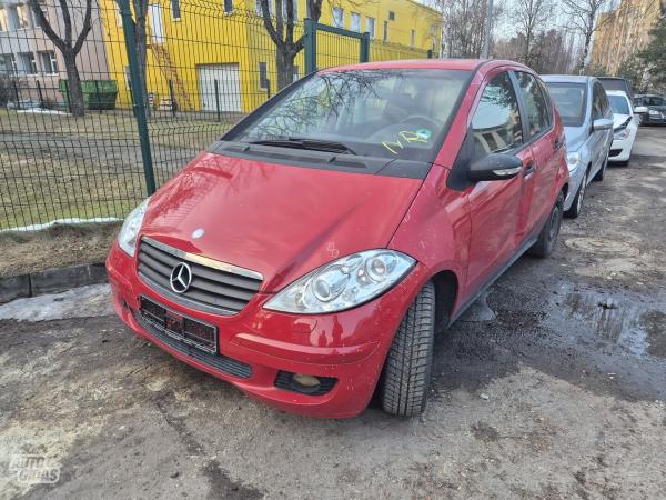 Red Mercedes-Benz A 170 2007 in Vilnius, with an engine capacity of 1.70 L and mileage of 246 thousand km for 450 €, photo 1 on AUTOMOTO.COM.LV