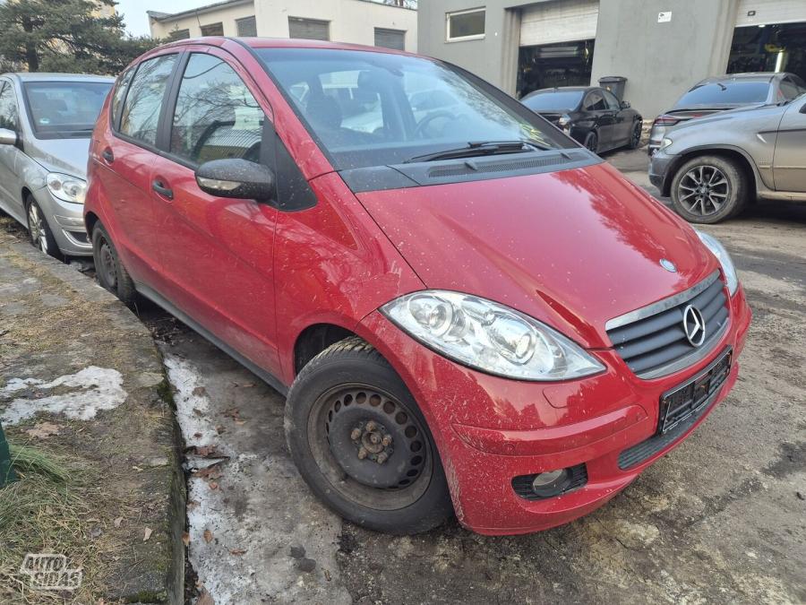 Sarkans Mercedes-Benz A 170 2007 Viļņa, ar dzinēja tilpumu 1.70 L un nobraukumu 246 tūkst. km par 450 €, foto 5 vietnē AUTOMOTO.COM.LV