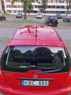 Sarkans Mercedes-Benz A 170 2008 Kauņa, ar dzinēja tilpumu 1.70 L un nobraukumu 209 tūkst. km par 700 €, foto 8 vietnē AUTOMOTO.COM.LV