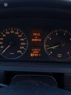Sarkans Mercedes-Benz A 170 2008 Kauņa, ar dzinēja tilpumu 1.70 L un nobraukumu 209 tūkst. km par 700 €, foto 12 vietnē AUTOMOTO.COM.LV