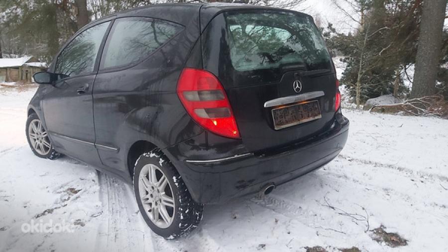 Черный Мерседес А 180 2005 в Тарту, объемом двигателя 2.00 л и пробегом 320 тыс. км за 2400 €, фото 3 на AUTOMOTO.COM.LV
