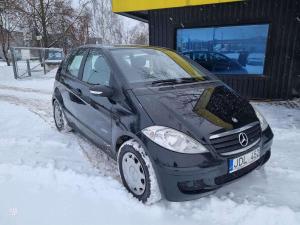 Black Mercedes-Benz A 180 2005 in Kaunas, with an engine capacity of 2.00 L and mileage of 340 thousand km for 1450 €, photo  on AUTOMOTO.COM.LV