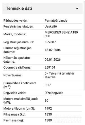 Melns Mercedes-Benz A 180 2006 Rīga, ar dzinēja tilpumu 2.00 L un nobraukumu 260 tūkst. km par 9350 €, foto 15 vietnē AUTOMOTO.COM.LV