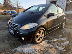 Black Mercedes-Benz A 180 2006 in Vilnius, with an engine capacity of 2.00 L and mileage of 220 thousand km for 1400 €, photo 5 on AUTOMOTO.COM.LV