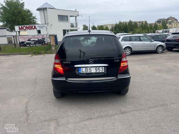 Melns Mercedes-Benz A 180 2006 Šauļi, ar dzinēja tilpumu 2.00 L un nobraukumu 168 tūkst. km par 1349 €, foto 5 vietnē AUTOMOTO.COM.LV