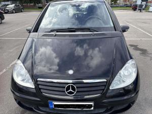 Black Mercedes-Benz A 180 2006 in Klaipeda, with an engine capacity of 2.00 L and mileage of 288 thousand km for 1250 €, photo 1 on AUTOMOTO.COM.LV
