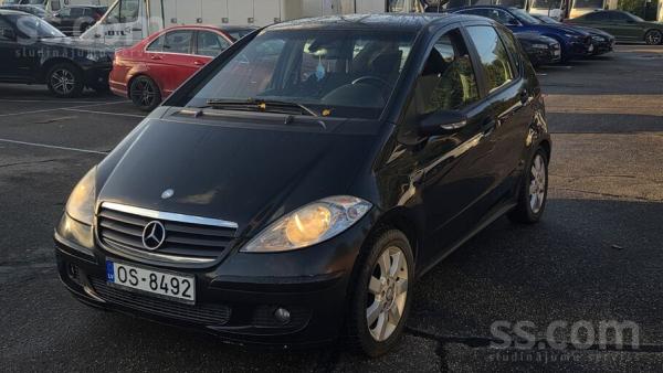 Black Mercedes-Benz A 180 2006 in Riga, with an engine capacity of 2.00 L and mileage of 0 thousand km for 1350 €, photo 1 on AUTOMOTO.COM.LV
