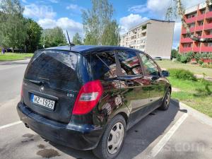 Black Mercedes-Benz A 180 2010 in Jekabpils, with an engine capacity of 2.00 L and mileage of 246 thousand km for 3500 €, photo  on AUTOMOTO.COM.LV