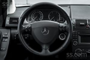 Black Mercedes-Benz A 180 2011 in Riga, with an engine capacity of 2.00 L and mileage of 0 thousand km for 4350 €, photo 18 on AUTOMOTO.COM.LV