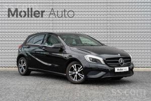 Melns Mercedes-Benz A 180 2013 Rīga, ar dzinēja tilpumu 1.80 L un nobraukumu 212 tūkst. km par 10490 €, foto 2 vietnē AUTOMOTO.COM.LV