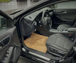 Black Mercedes-Benz A 180 2013 in Vilnius, with an engine capacity of 1.80 L and mileage of 233 thousand km for 8299 €, photo 7 on AUTOMOTO.COM.LV