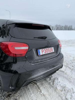 Black Mercedes-Benz A 180 2013 in Vilnius, with an engine capacity of 1.80 L and mileage of 231 thousand km for 8400 €, photo 8 on AUTOMOTO.COM.LV