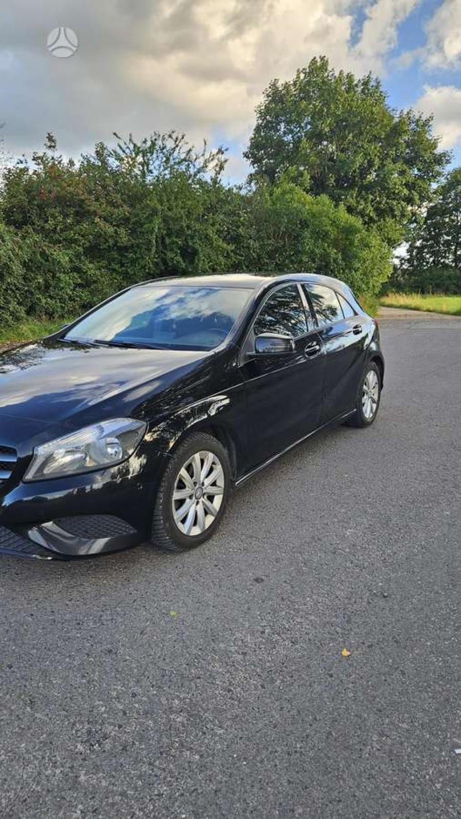 Black Mercedes-Benz A 180 2013 in Vilnius, with an engine capacity of 1.99 L and mileage of 340 thousand km for 5150 €, photo 6 on AUTOMOTO.COM.LV