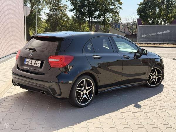 Melns Mercedes-Benz A 180 2013 Panevēža, ar dzinēja tilpumu 1.60 L un nobraukumu 252 tūkst. km par 6200 €, foto 5 vietnē AUTOMOTO.COM.LV
