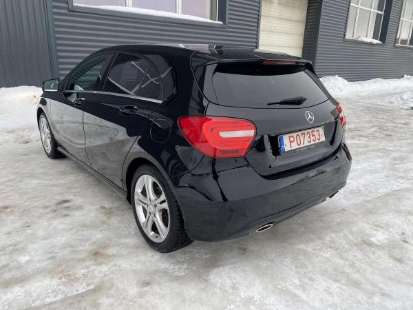 Melns Mercedes-Benz A 180 2014 Tauragė, ar dzinēja tilpumu 1.50 L un nobraukumu 222 tūkst. km par 8400 €, foto 6 vietnē AUTOMOTO.COM.LV