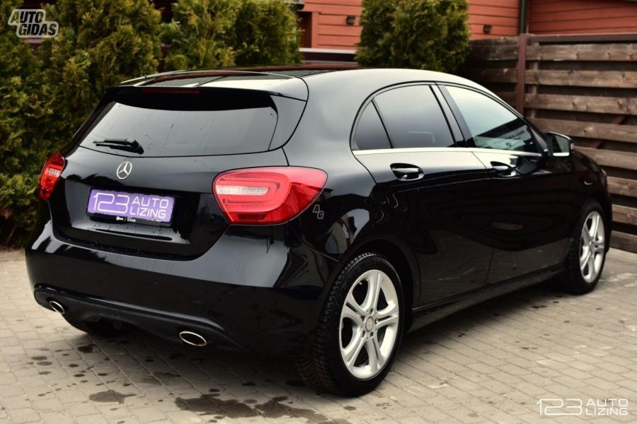 Black Mercedes-Benz A 180 2014 in Kretinga, with an engine capacity of 1.50 L and mileage of 222 thousand km for 8450 €, photo 11 on AUTOMOTO.COM.LV