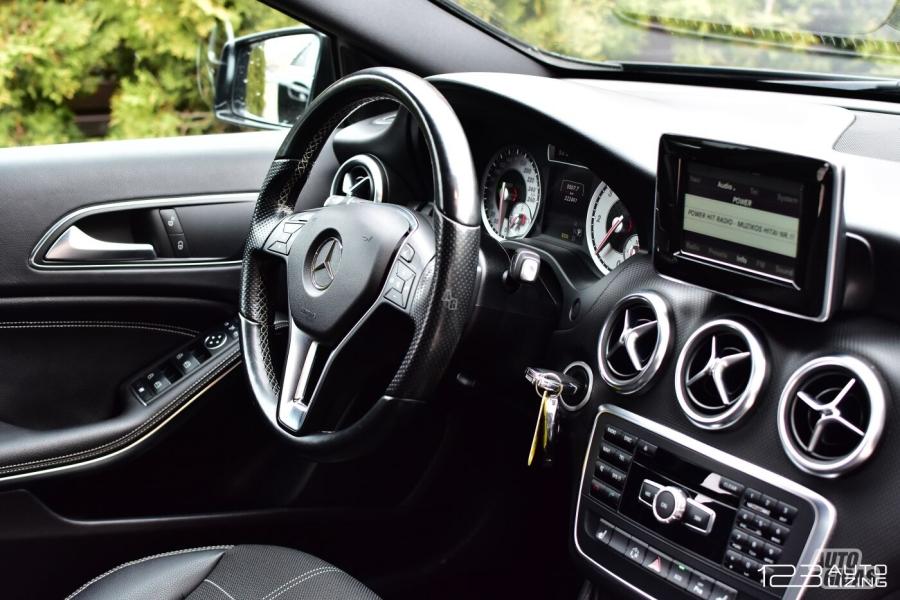 Black Mercedes-Benz A 180 2014 in Kretinga, with an engine capacity of 1.50 L and mileage of 222 thousand km for 8450 €, photo 29 on AUTOMOTO.COM.LV