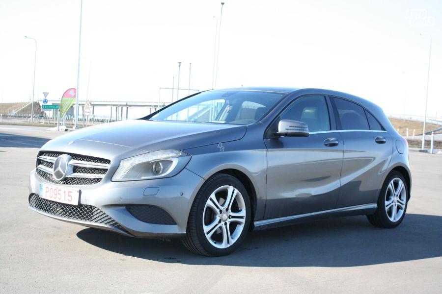 Black Mercedes-Benz A 180 2014 in Kaunas, with an engine capacity of 1.80 L and mileage of 280 thousand km for 6200 €, photo 1 on AUTOMOTO.COM.LV