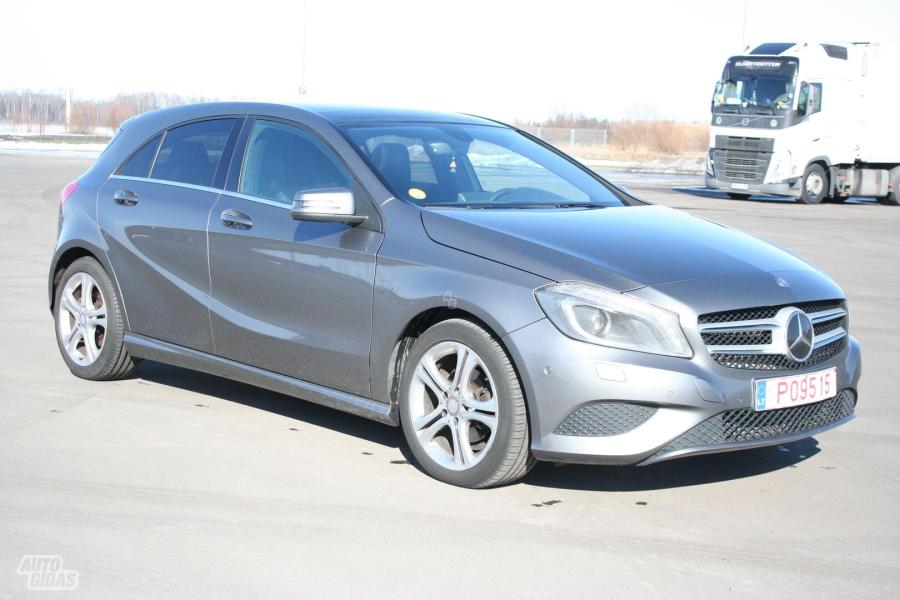 Black Mercedes-Benz A 180 2014 in Kaunas, with an engine capacity of 1.80 L and mileage of 280 thousand km for 6200 €, photo 5 on AUTOMOTO.COM.LV