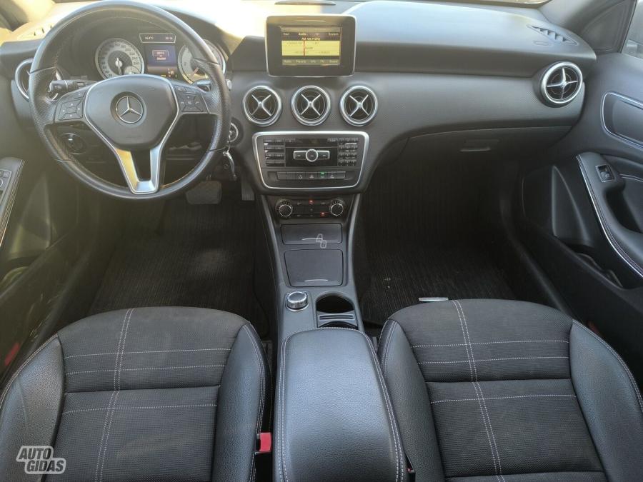 Black Mercedes-Benz A 180 2014 in Kaunas, with an engine capacity of 1.80 L and mileage of 280 thousand km for 6200 €, photo 9 on AUTOMOTO.COM.LV