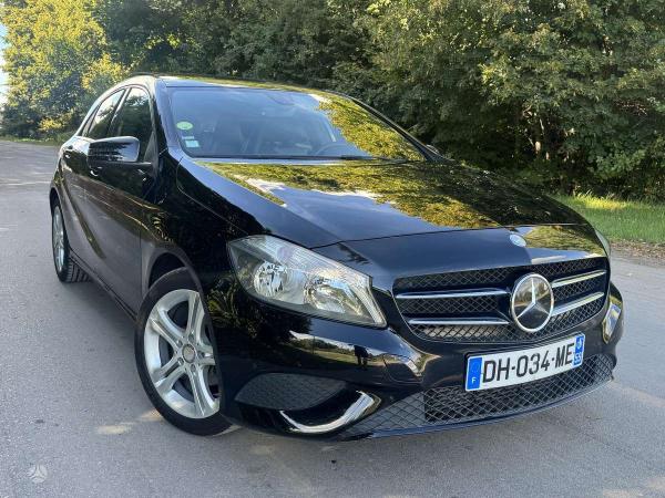 Melns Mercedes-Benz A 180 2014 Tauragė, ar dzinēja tilpumu 1.46 L un nobraukumu 300 tūkst. km par 6100 €, foto 3 vietnē AUTOMOTO.COM.LV