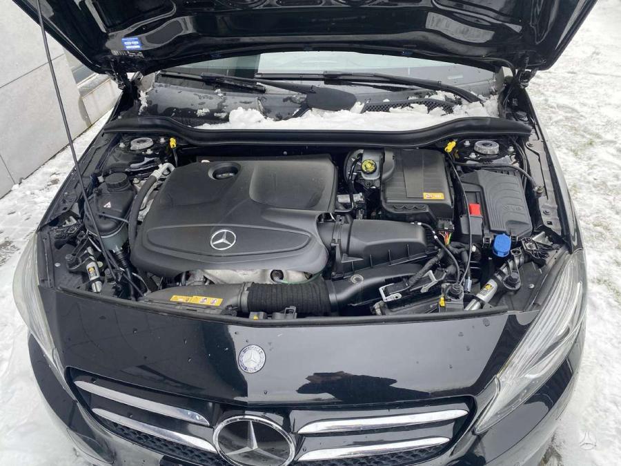 Black Mercedes-Benz A 180 2015 in Marijampole, with an engine capacity of 1.60 L and mileage of 224 thousand km for 8200 €, photo 11 on AUTOMOTO.COM.LV