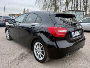 Black Mercedes-Benz A 180 2015 in Riga, with an engine capacity of 1.50 L and mileage of 0 thousand km for 8550 €, photo 13 on AUTOMOTO.COM.LV