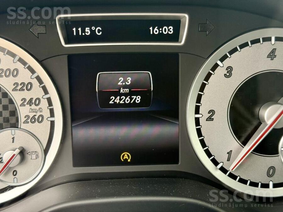 Black Mercedes-Benz A 180 2015 in Riga, with an engine capacity of 1.50 L and mileage of 0 thousand km for 8550 €, photo 18 on AUTOMOTO.COM.LV