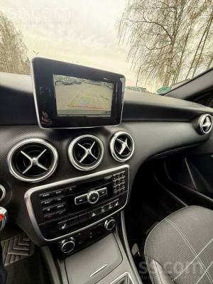 Black Mercedes-Benz A 180 2015 in Riga, with an engine capacity of 1.50 L and mileage of 0 thousand km for 8550 €, photo 22 on AUTOMOTO.COM.LV