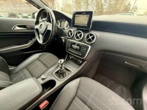Black Mercedes-Benz A 180 2015 in Riga, with an engine capacity of 1.50 L and mileage of 0 thousand km for 8550 €, photo 25 on AUTOMOTO.COM.LV