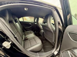 Black Mercedes-Benz A 180 2015 in Riga, with an engine capacity of 1.50 L and mileage of 0 thousand km for 8550 €, photo 27 on AUTOMOTO.COM.LV