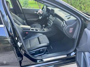 Black Mercedes-Benz A 180 2016 in Kelme, with an engine capacity of 1.60 L and mileage of 158 thousand km for 4700 €, photo 11 on AUTOMOTO.COM.LV