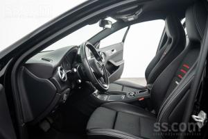 Black Mercedes-Benz A 180 2017 in Tallinn, with an engine capacity of 1.50 L and mileage of 123 thousand km for 14499 €, photo 7 on AUTOMOTO.COM.LV