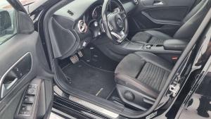 Black Mercedes-Benz A 180 2017 in Siauliai, with an engine capacity of 1.46 L and mileage of 107 thousand km for 12200 €, photo 12 on AUTOMOTO.COM.LV