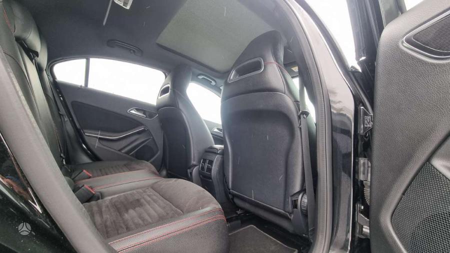 Black Mercedes-Benz A 180 2017 in Siauliai, with an engine capacity of 1.46 L and mileage of 107 thousand km for 12200 €, photo 23 on AUTOMOTO.COM.LV