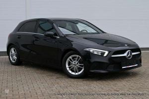 Black Mercedes-Benz A 180 2018 in Kretinga, with an engine capacity of 1.46 L and mileage of 179 thousand km for 14299 €, photo  on AUTOMOTO.COM.LV