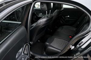 Black Mercedes-Benz A 180 2018 in Kretinga, with an engine capacity of 1.46 L and mileage of 179 thousand km for 14299 €, photo 25 on AUTOMOTO.COM.LV