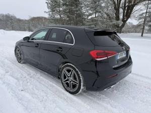 Melns Mercedes-Benz A 180 2020 Tauragė, ar dzinēja tilpumu 1.46 L un nobraukumu 211 tūkst. km par 15900 €, foto 5 vietnē AUTOMOTO.COM.LV