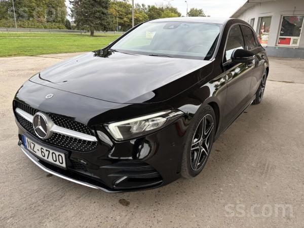 Melns Mercedes-Benz A 180 2020 Ogre, ar dzinēja tilpumu 1.30 L un nobraukumu 99 tūkst. km par 20900 €, foto  vietnē AUTOMOTO.COM.LV