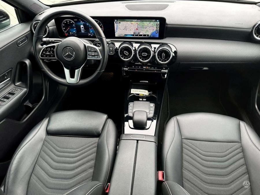 Melns Mercedes-Benz A 180 2022 Kauņa, ar dzinēja tilpumu 1.33 L un nobraukumu 169 tūkst. km par 16900 €, foto 11 vietnē AUTOMOTO.COM.LV