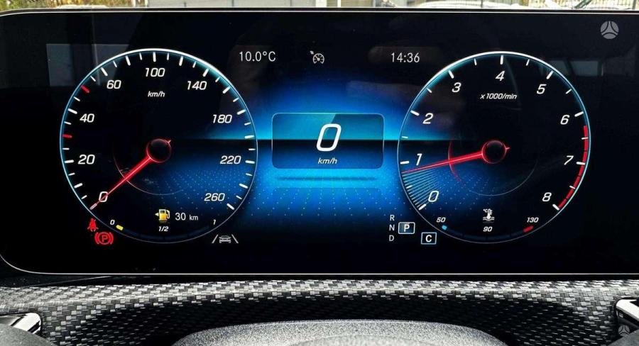 Melns Mercedes-Benz A 180 2022 Kauņa, ar dzinēja tilpumu 1.33 L un nobraukumu 169 tūkst. km par 16900 €, foto 12 vietnē AUTOMOTO.COM.LV