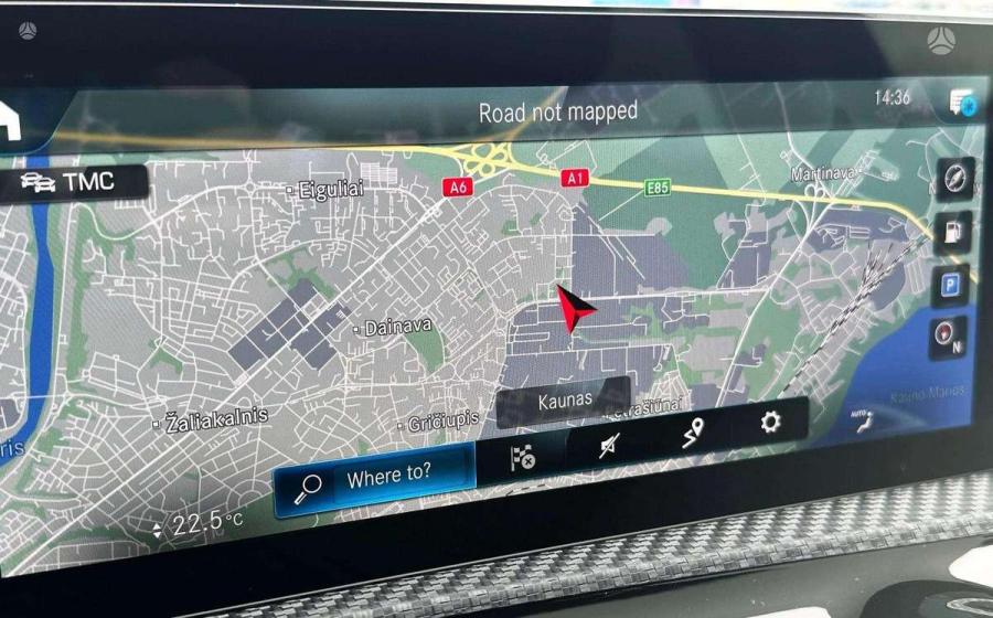 Melns Mercedes-Benz A 180 2022 Kauņa, ar dzinēja tilpumu 1.33 L un nobraukumu 169 tūkst. km par 16900 €, foto 14 vietnē AUTOMOTO.COM.LV