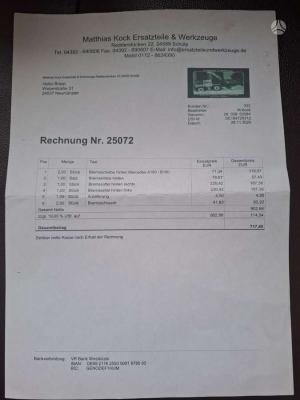 Melns Mercedes-Benz A 180 2010 Vilkaviškis, ar dzinēja tilpumu 2.00 L un nobraukumu 303 tūkst. km par 2800 €, foto 16 vietnē AUTOMOTO.COM.LV