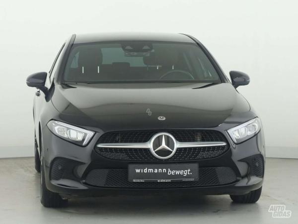 Black Mercedes-Benz A 180 2019 in Kaunas, with an engine capacity of 1.30 L and mileage of 83 thousand km for 23636 €, photo 3 on AUTOMOTO.COM.LV