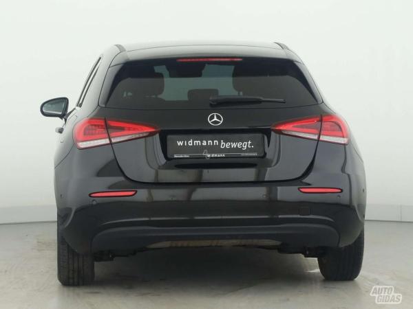 Black Mercedes-Benz A 180 2019 in Kaunas, with an engine capacity of 1.30 L and mileage of 83 thousand km for 23636 €, photo 4 on AUTOMOTO.COM.LV