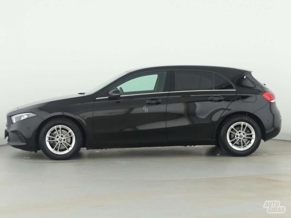 Black Mercedes-Benz A 180 2019 in Kaunas, with an engine capacity of 1.30 L and mileage of 83 thousand km for 23636 €, photo 7 on AUTOMOTO.COM.LV