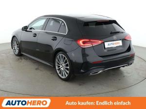Black Mercedes-Benz A 180 2019 in Kaunas, with an engine capacity of 1.30 L and mileage of 94 thousand km for 24347 €, photo 4 on AUTOMOTO.COM.LV
