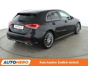 Black Mercedes-Benz A 180 2019 in Kaunas, with an engine capacity of 1.30 L and mileage of 94 thousand km for 24347 €, photo 6 on AUTOMOTO.COM.LV
